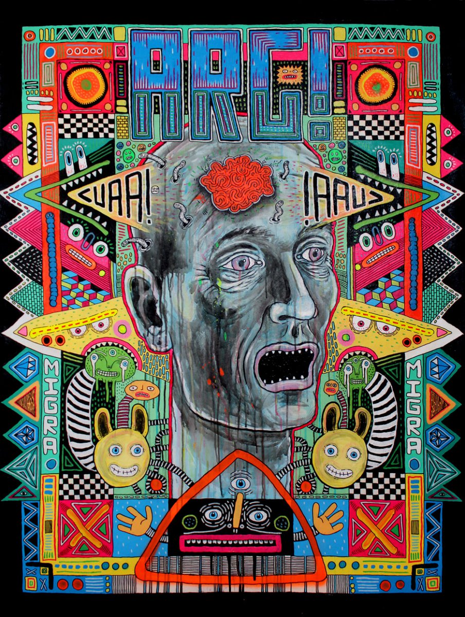 Retrospective exhibition - Eduardo Bertone - museum of art